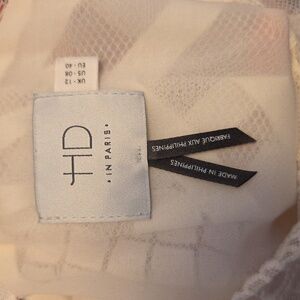 HD in Paris | Tops | Hd In Paris Cream Lace Blouse | Poshmark
